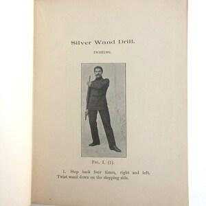 Antique Book on Gymnastic Exercises. Old Sports Book Related to Dance ...