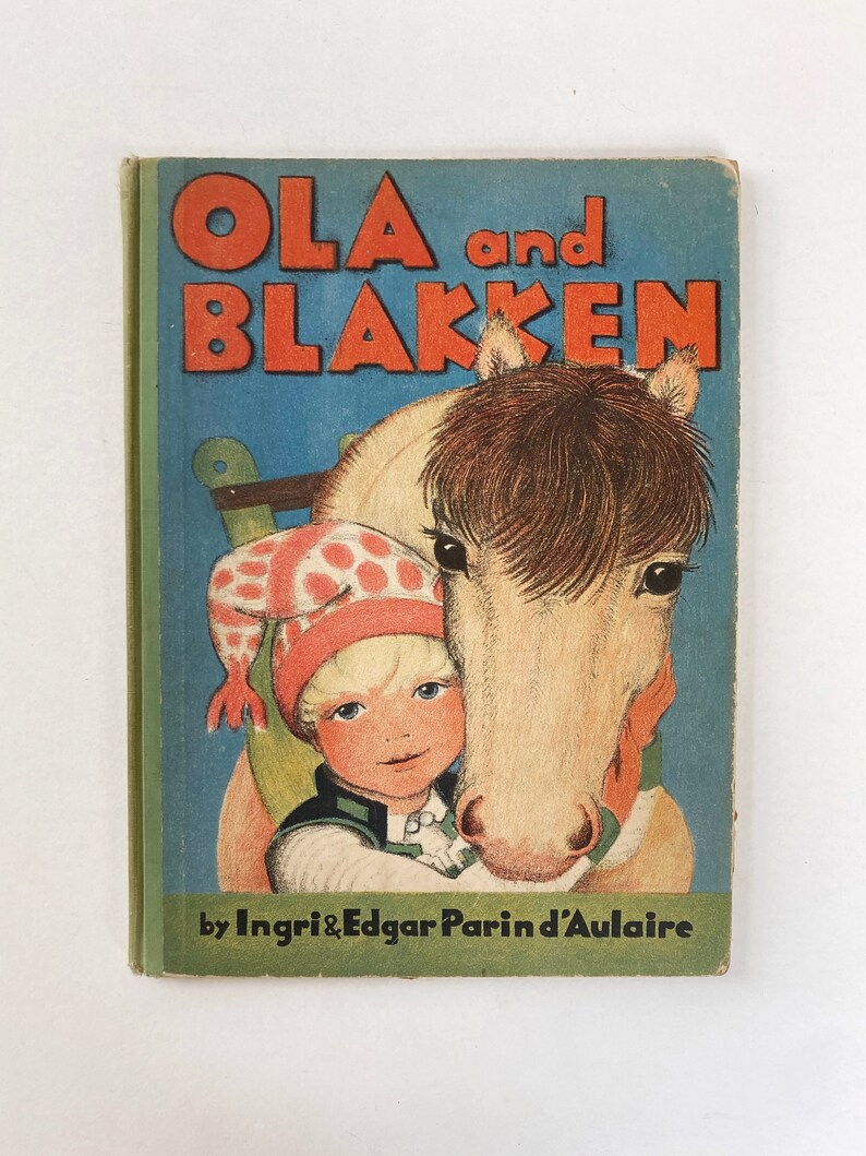 Ola and Blakken: Vintage Illustrated Nordic Children's Book, 1933 First ...