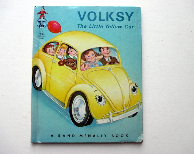 Volkswagen Beetle / Bug Vintage Children's Book From 1965. "volksy, the ...