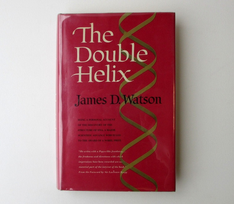 The Double Helix Book: James D. Watson, First Edition Review Copy - Etsy