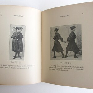 Antique Book on Gymnastic Exercises. Old Sports Book Related to Dance ...