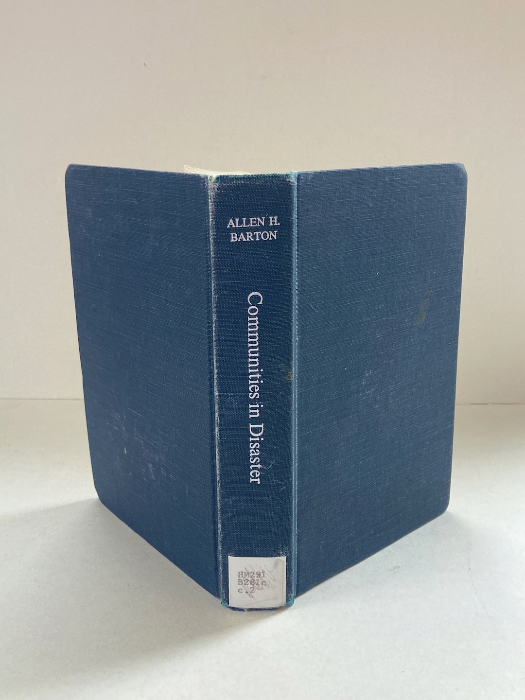 Vintage Sociology Book: Communities in Disaster by Allen H. Barton ...