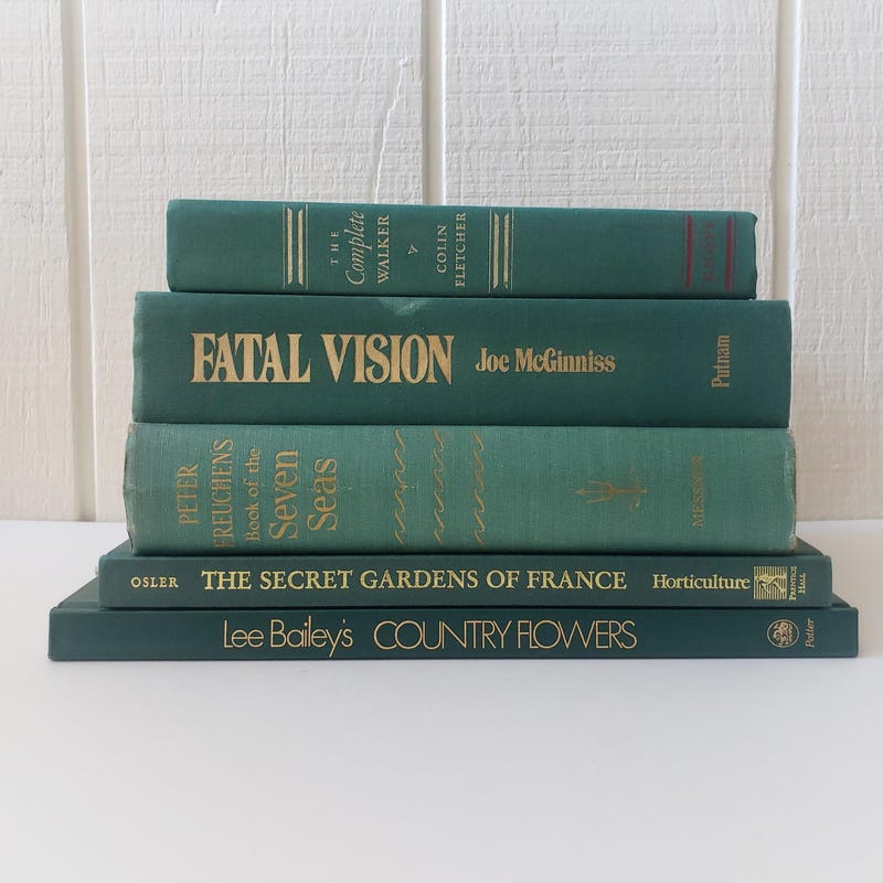 Green Books - Etsy