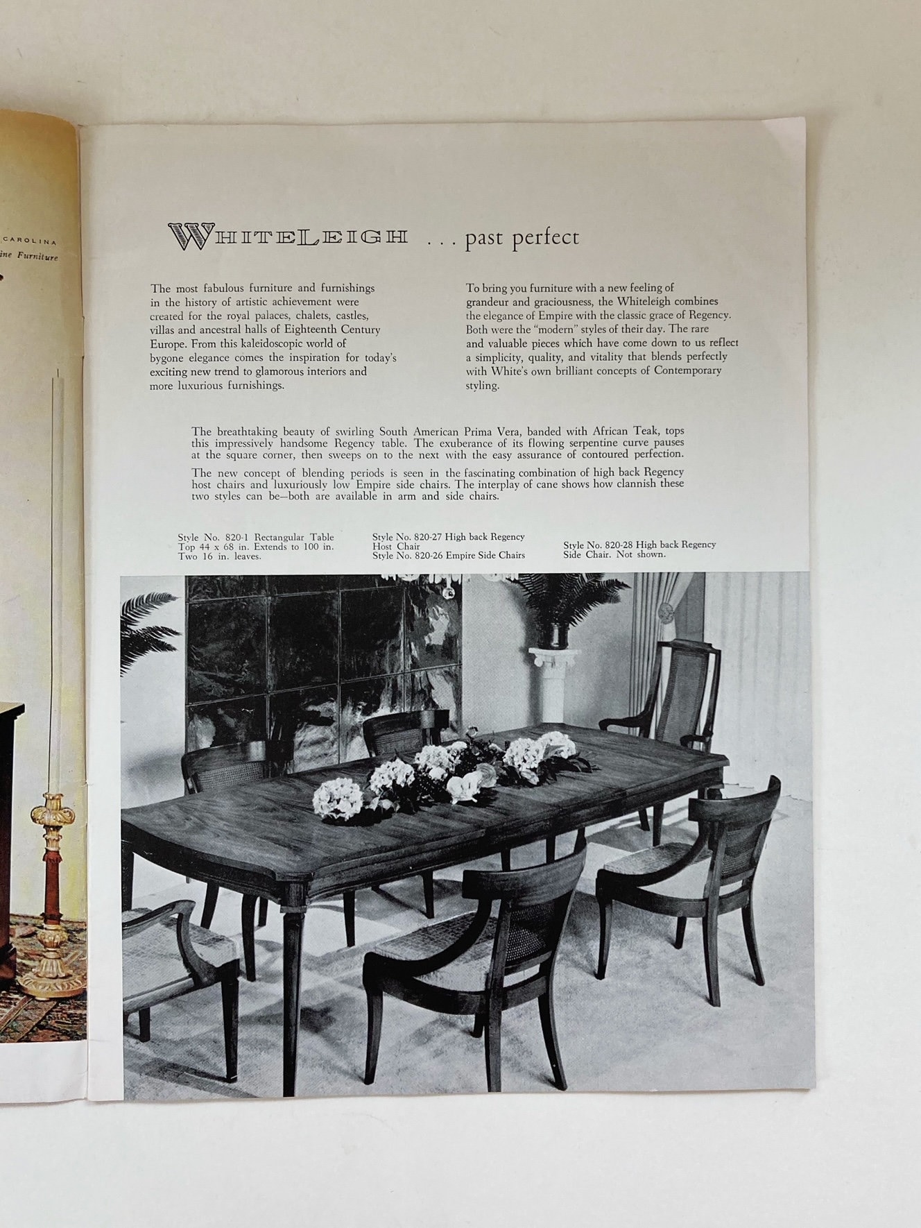 Whiteleigh Furniture Catalogue: 1962 From NC Furniture | Etsy