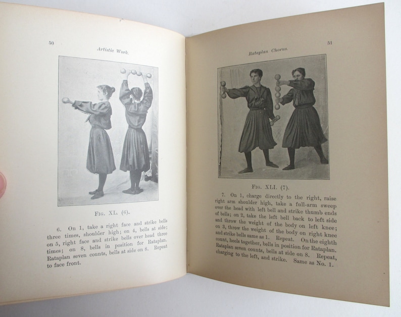 Antique Book on Gymnastic Exercises. Old Sports Book Related - Etsy