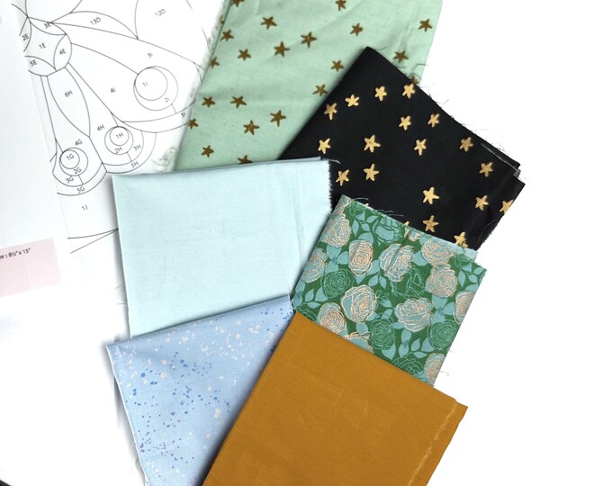 EPP Club Night Moth Modern EPP Box Kit Quilt Kit #10 - Etsy