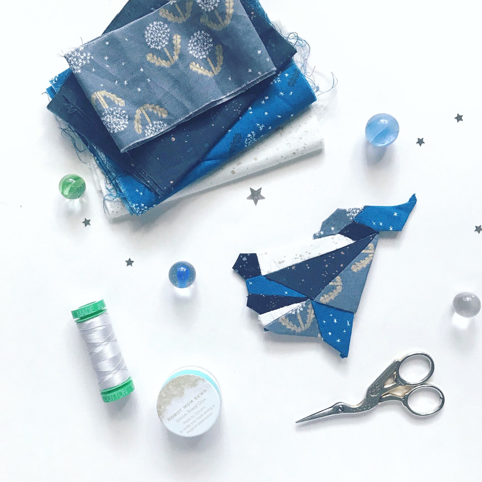 Howling Wolf English Paper Piecing Pattern PDF | Etsy