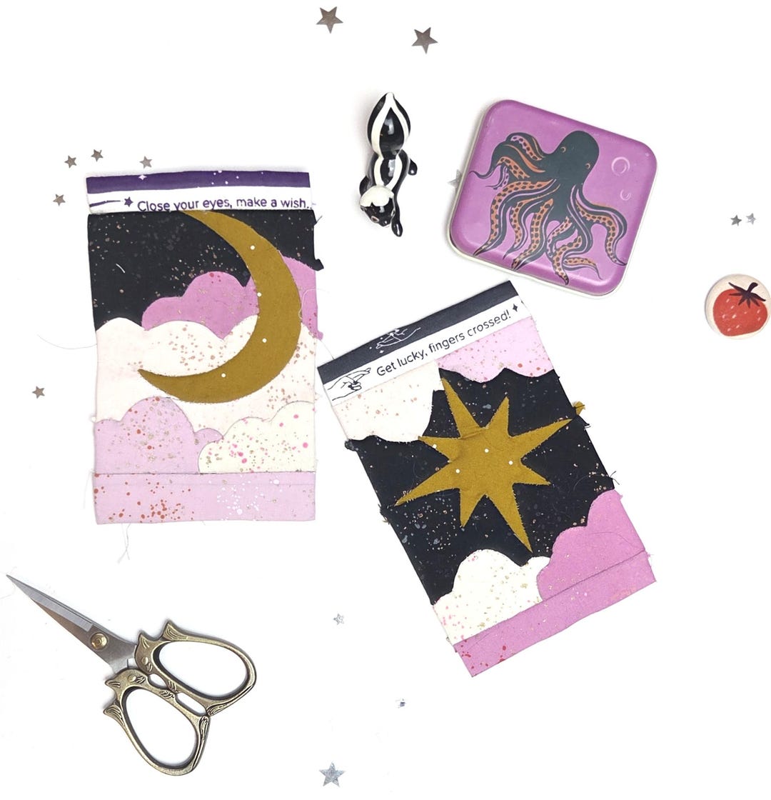 Moon Tarot Card Quilt Block Pattern – English Paper Piecing (PDF ...