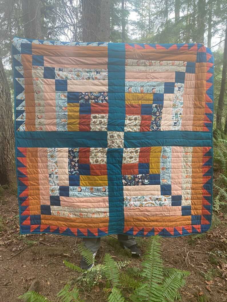 Bear Cabin Quilt Pattern PDF - Etsy
