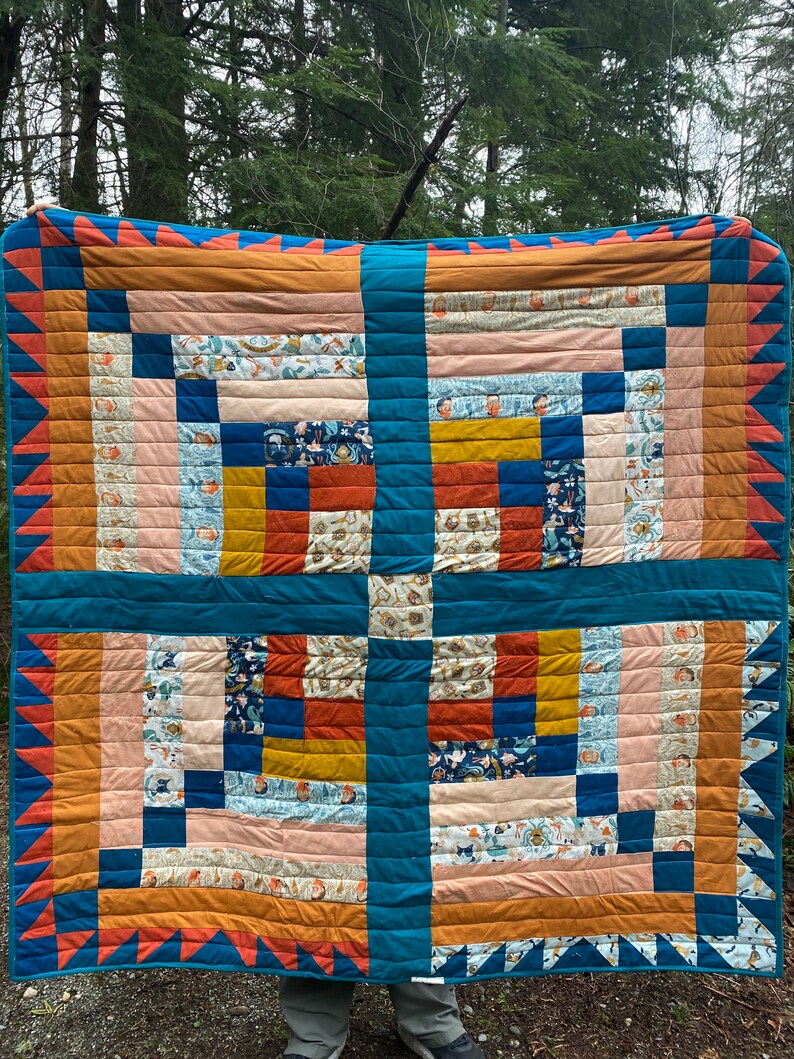 Bear Cabin Quilt Pattern -PDF - Etsy