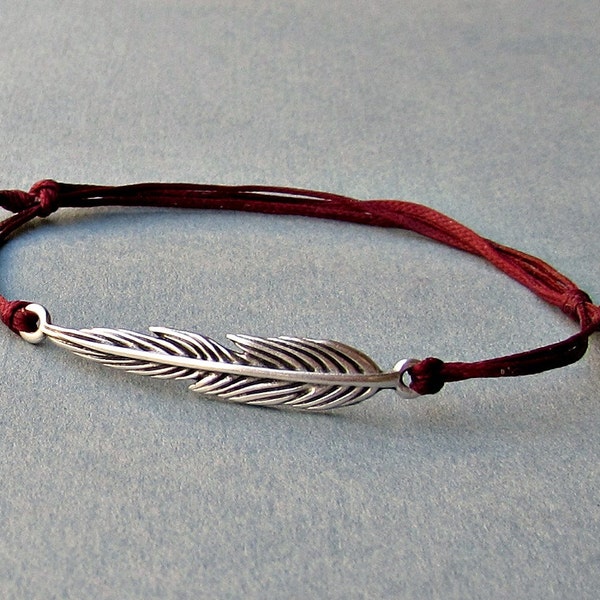 Feather Bracelet - Etsy