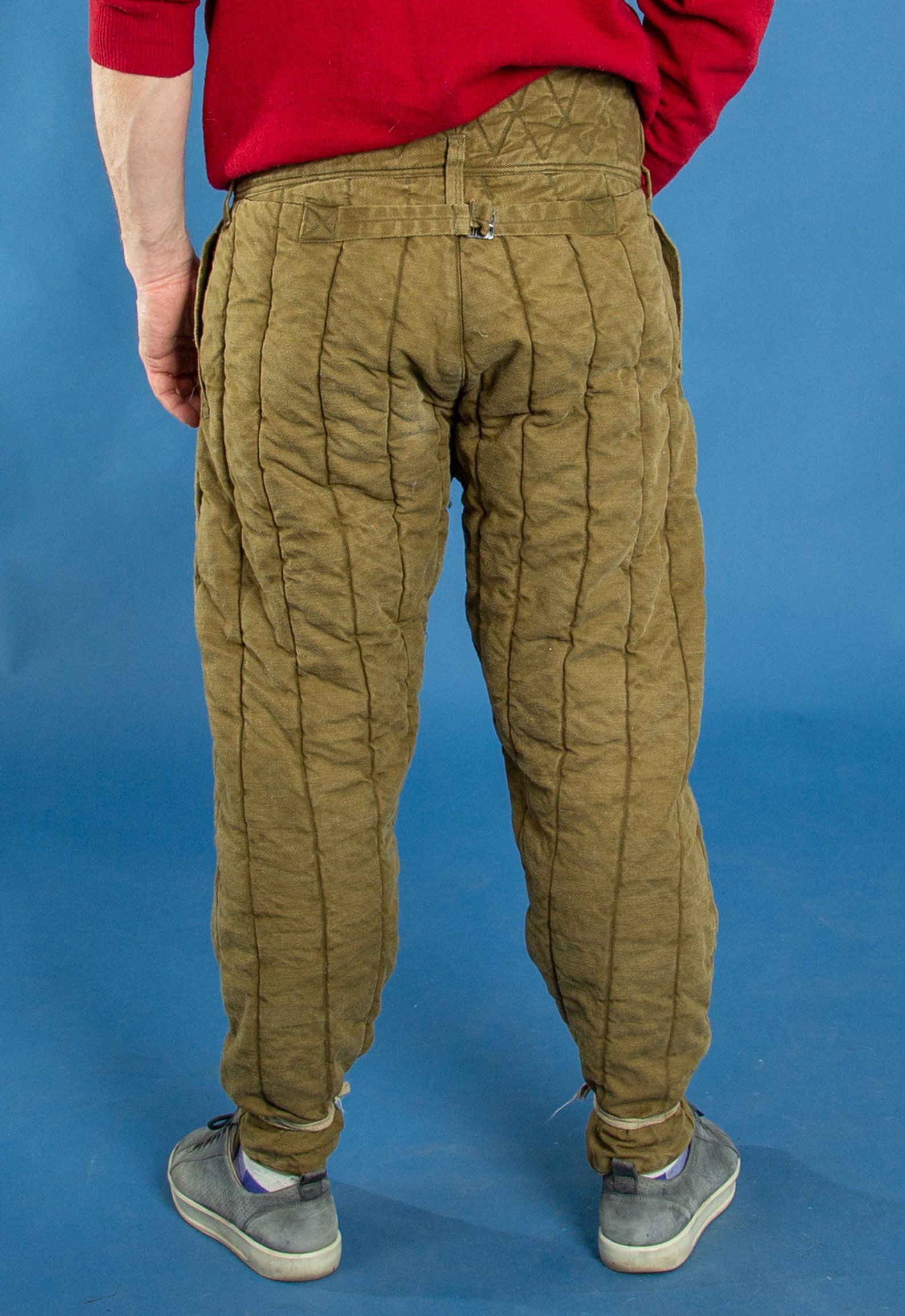 1970s Soviet Pants New MILITARY Winter Padded Uniform USSR Size S M L ...