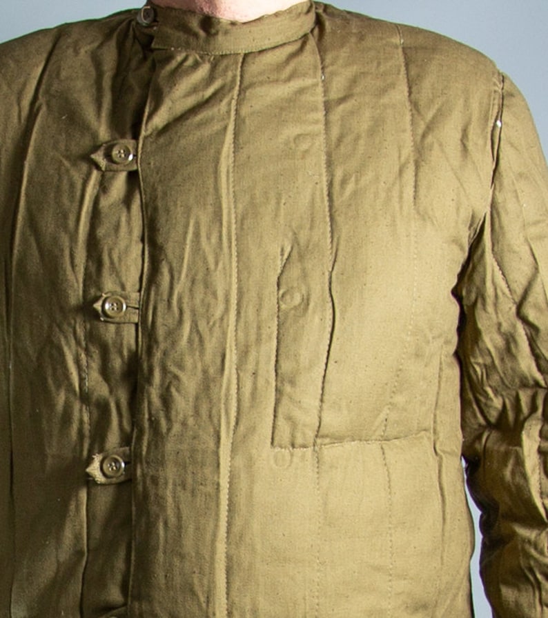 Fufaika + Pants Soviet MILITARY WW2 Winter Jacket UNIFORM Telogreika ...