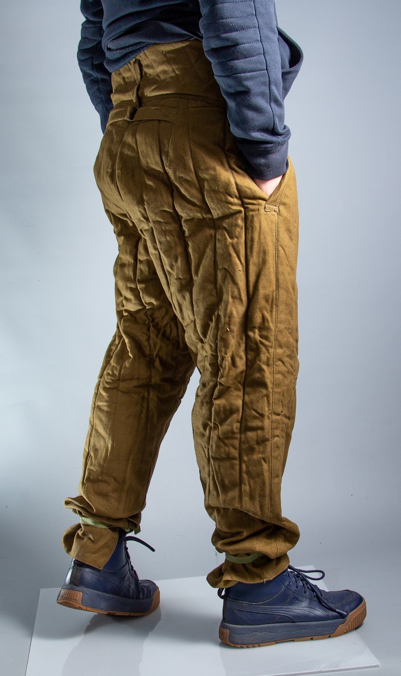 WW2 Soviet Army Quilted Pants, Military Surplus Uniform - Etsy