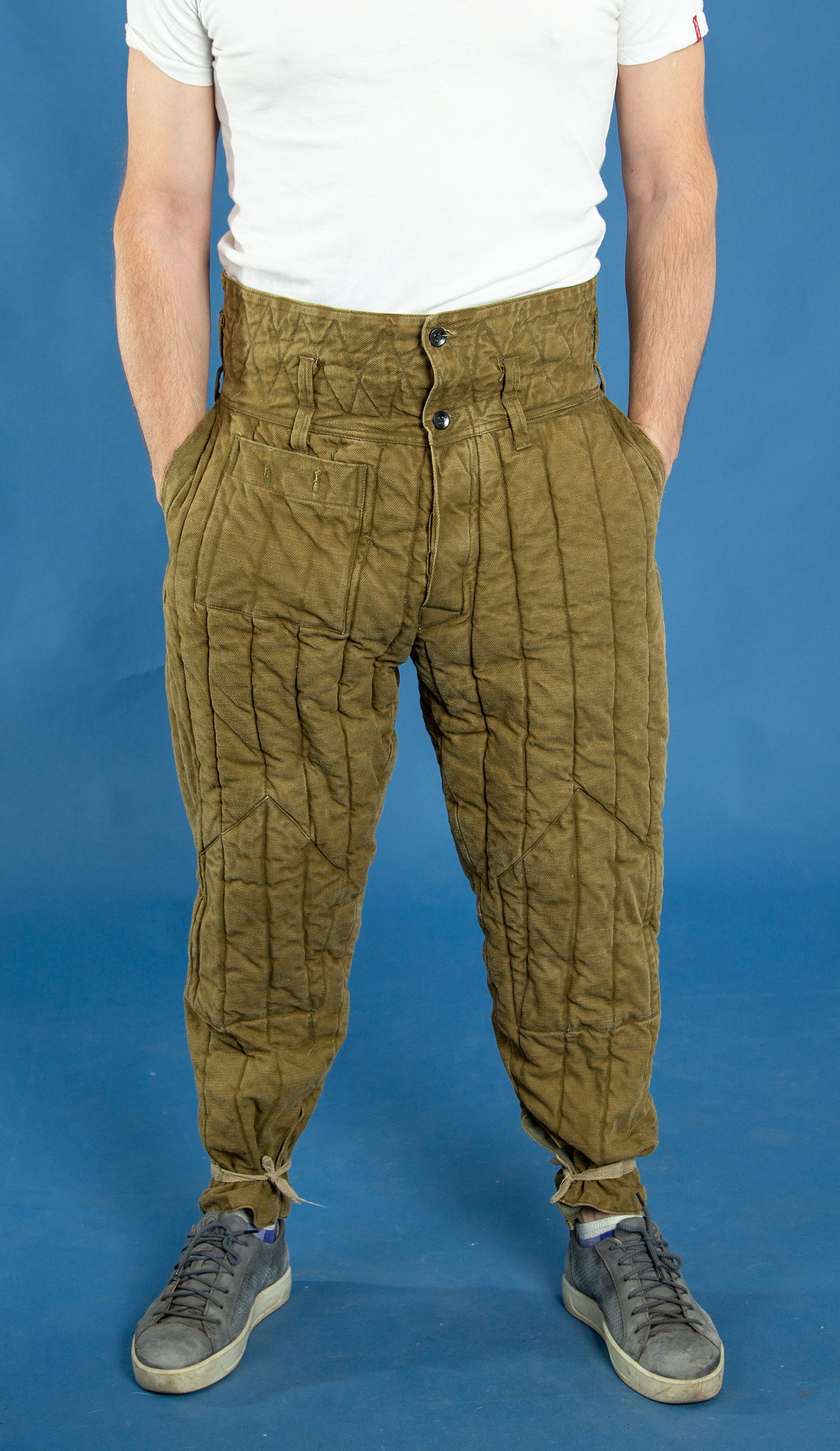 Army Pant WW2 Soviet Surplus Military WW2 Winter Quilted Pants Uniform ...