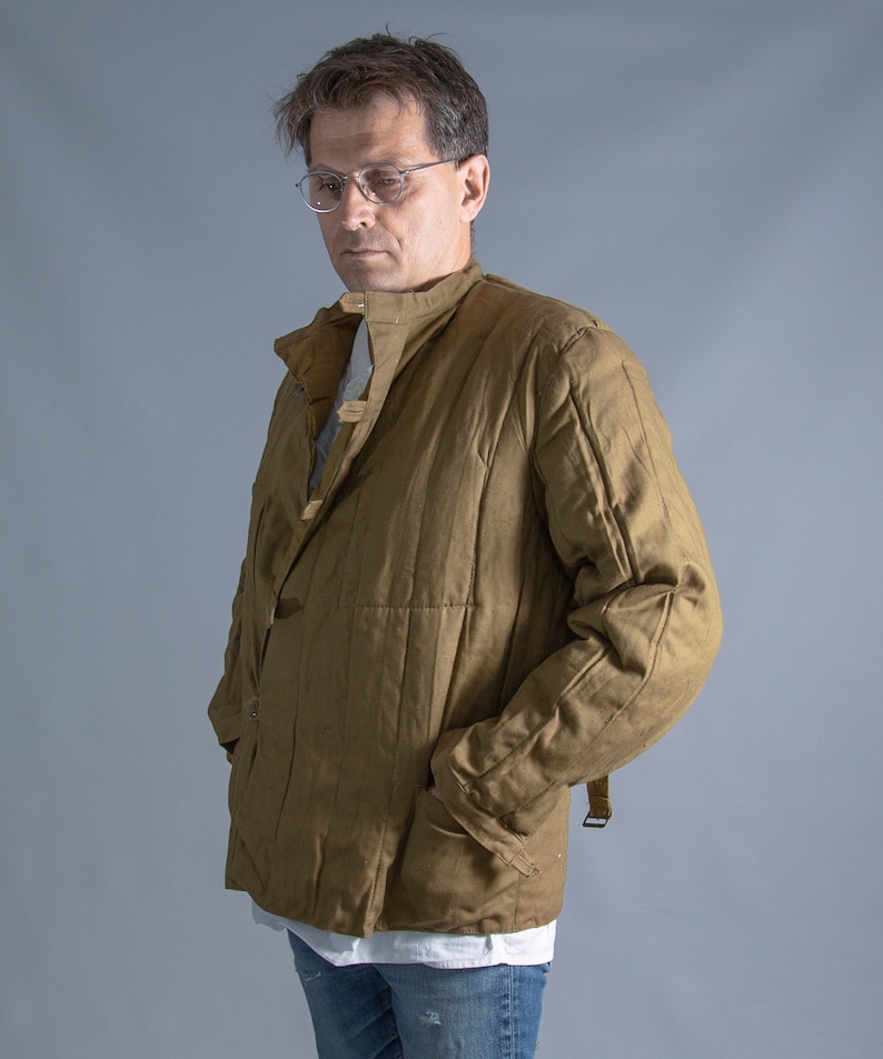 Fufaika Soviet MILITARY WW2 Winter Puffer Jacket UNIFORM Telogreika ...