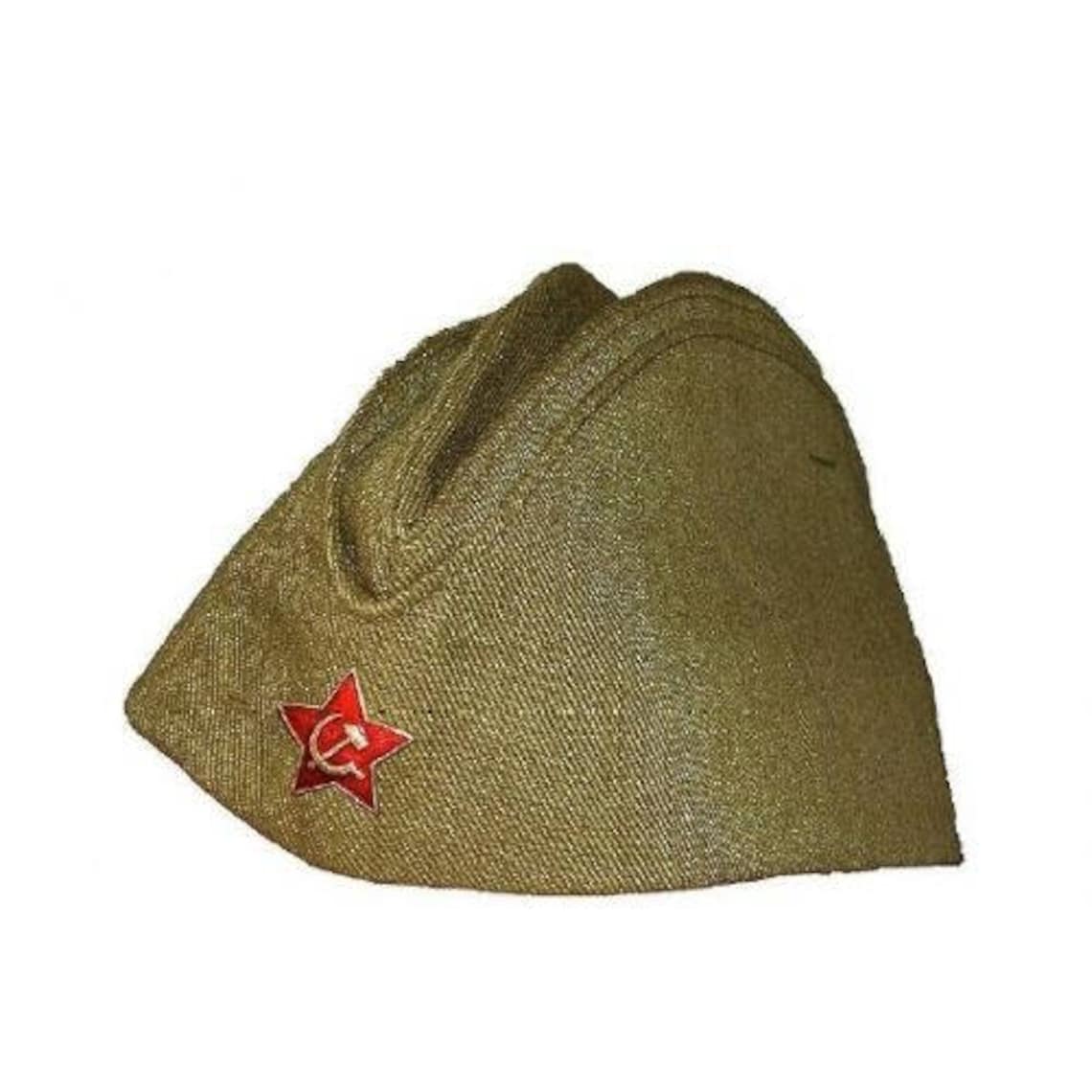 USSR Russian Military Garrison Cap Field Forage WW2 Gift for - Etsy