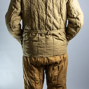 Fufaika + Pants Soviet MILITARY WW2 Winter Jacket UNIFORM Telogreika ...