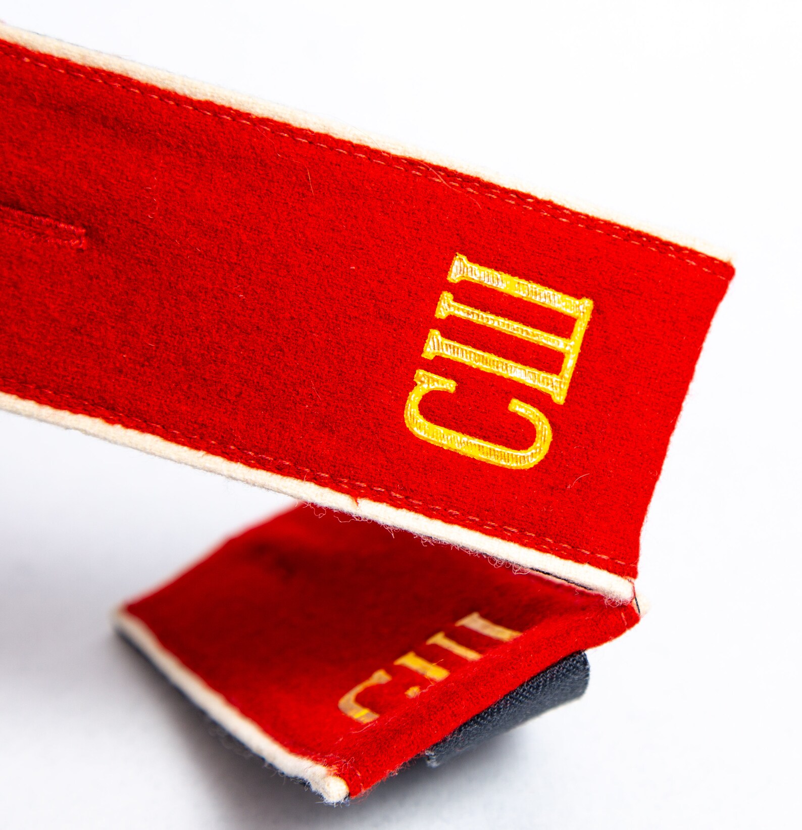 Pair of Vintage Military Soviet Cadet Corps Uniform Straps USSR Special ...