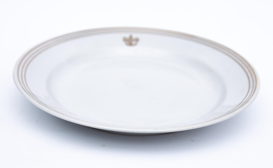 Vintage Soviet 80s USSR Soviet Russian Navy Naval Plate Tableware ...