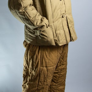 Fufaika + Pants Soviet MILITARY WW2 Winter Jacket UNIFORM Telogreika ...