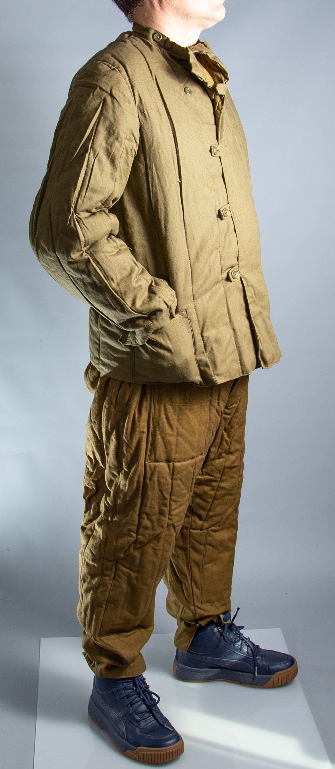 Fufaika Pants Soviet MILITARY WW2 Winter Jacket UNIFORM Telogreika ...