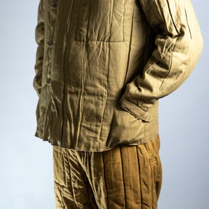 Fufaika + Pants Soviet MILITARY WW2 Winter Jacket UNIFORM Telogreika ...