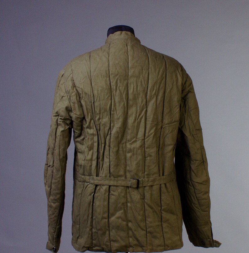 Fufaika Soviet MILITARY WW2 Winter Puffer Jacket UNIFORM Telogreika ...