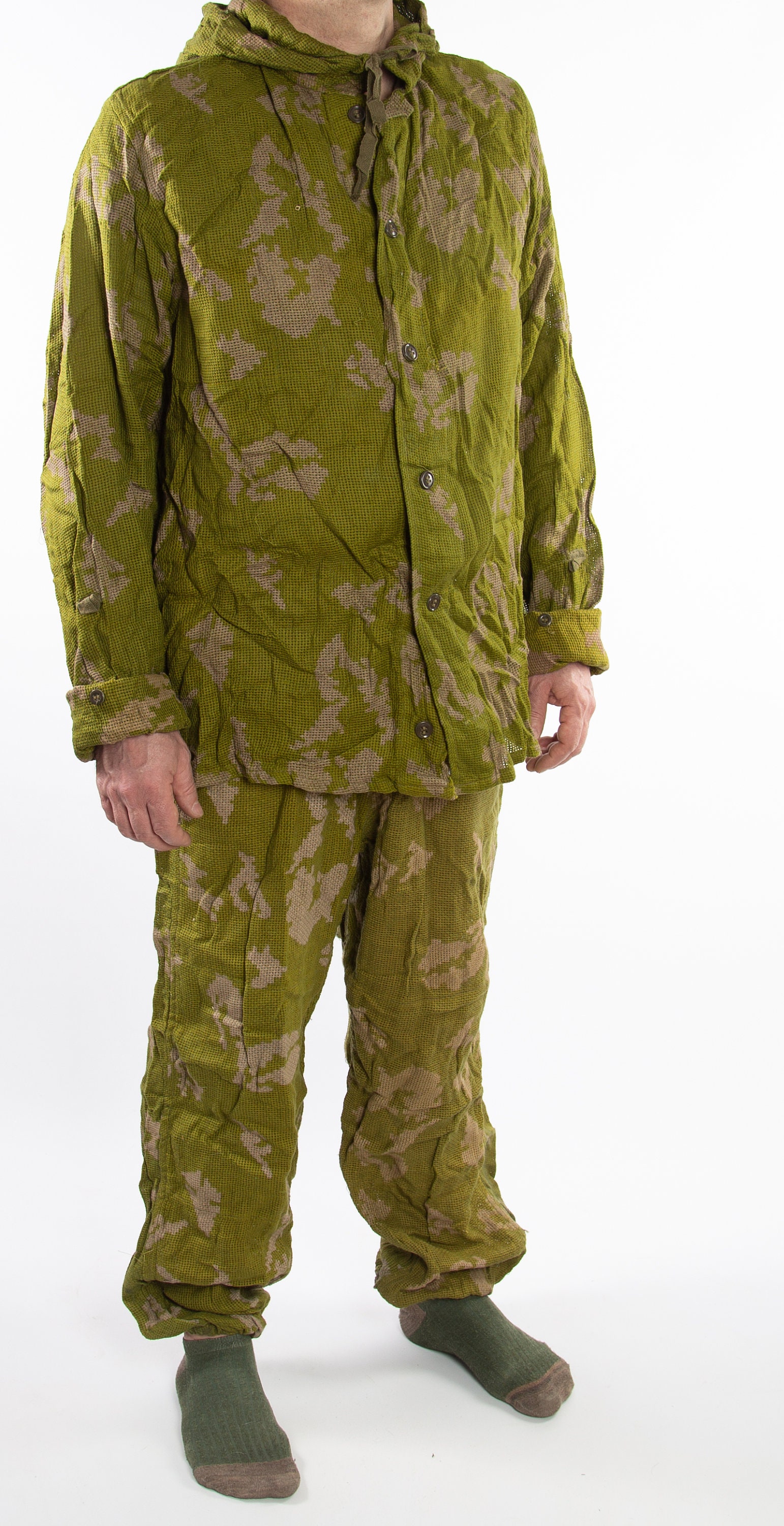 New Vintage USSR Military Bdu Kzs Soviet Army Soldier Uniform Camo Suit ...