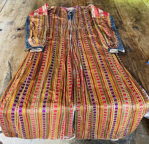 Turkish kaftan, Vintage, silk embroidered. Traditiona… - Gem