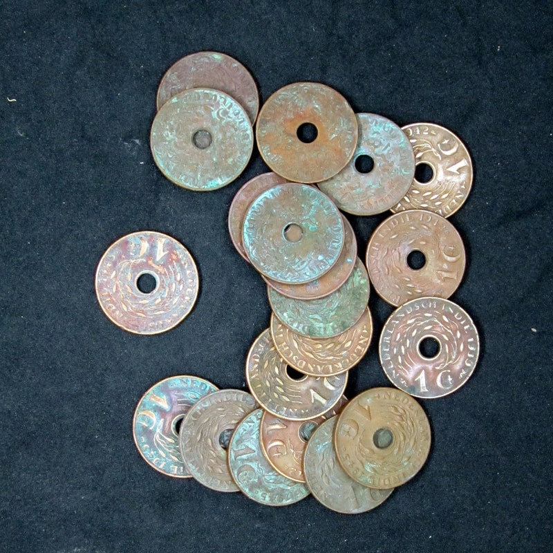 Coin With Hole - Etsy