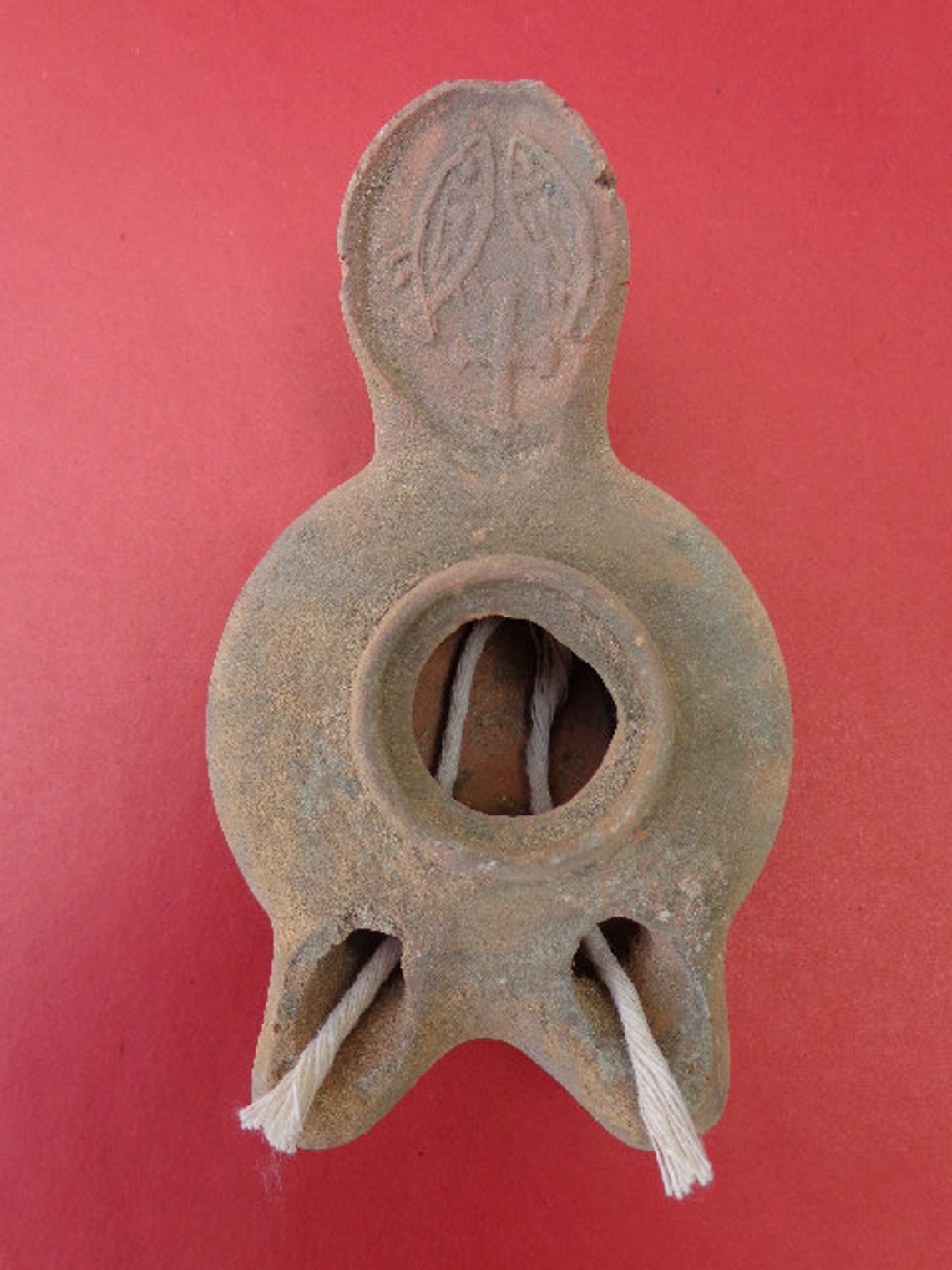 Old Crucifixion Oil Lamp Ancient Wick Ritual Candle | Etsy