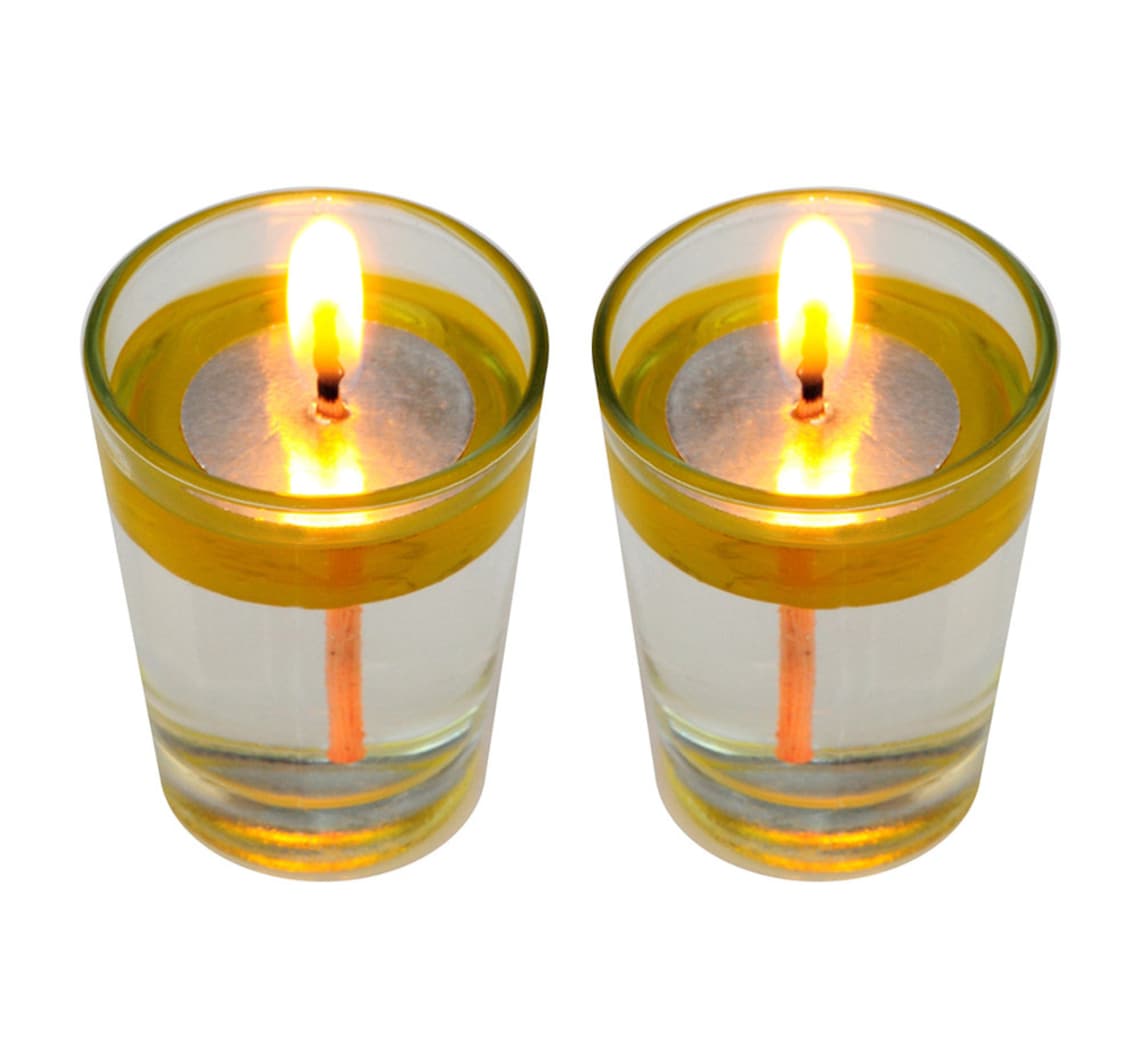 Floating Wicks Large Round Candles Oil Wick 50 Waxed Long | Etsy