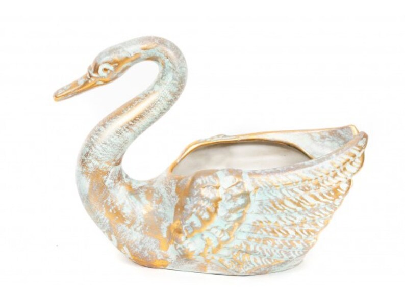 Mid-century Modern Stangl Swan Centerpiece Planter American - Etsy