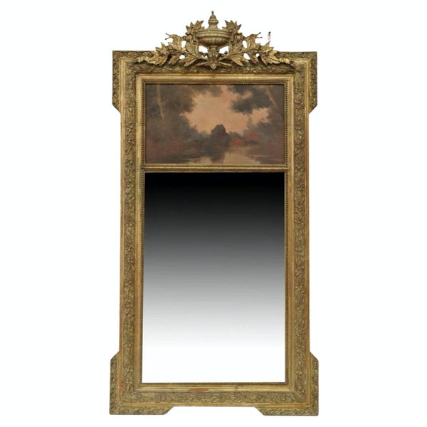 Antique Mirror Panel - Etsy