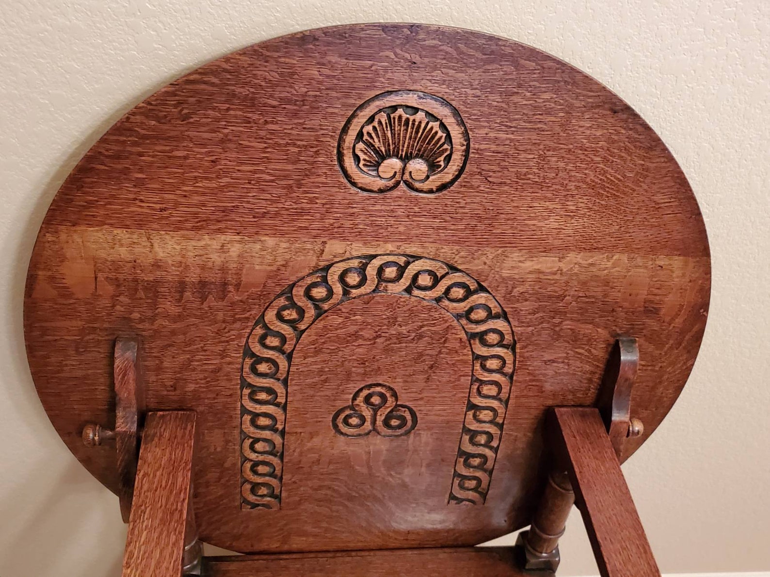 Antique Metamorphic Table Chair English Oak Tilt-top Monks | Etsy UK