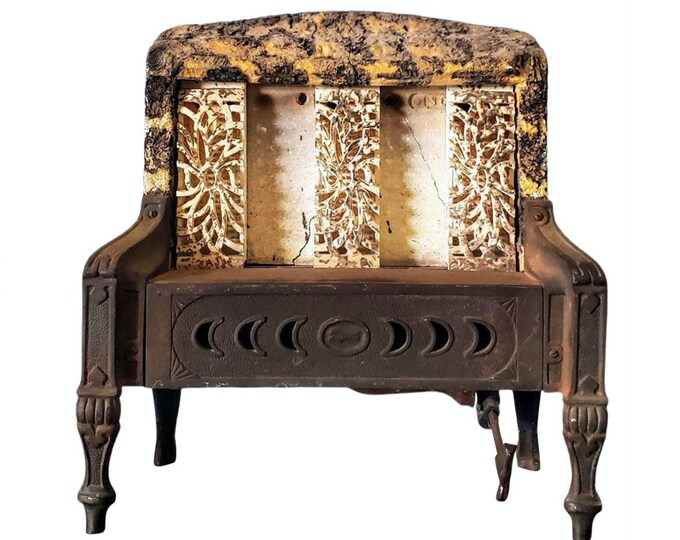 Art Deco American Royal 355 Antique Gas Fireplace Heater by Chattanooga ...