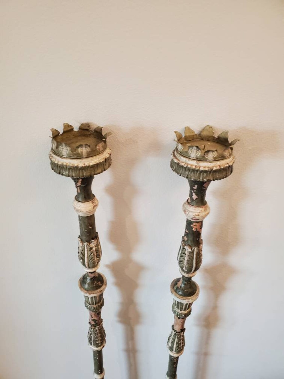 18th Century French Ecclesiastical Processional Pole | Etsy