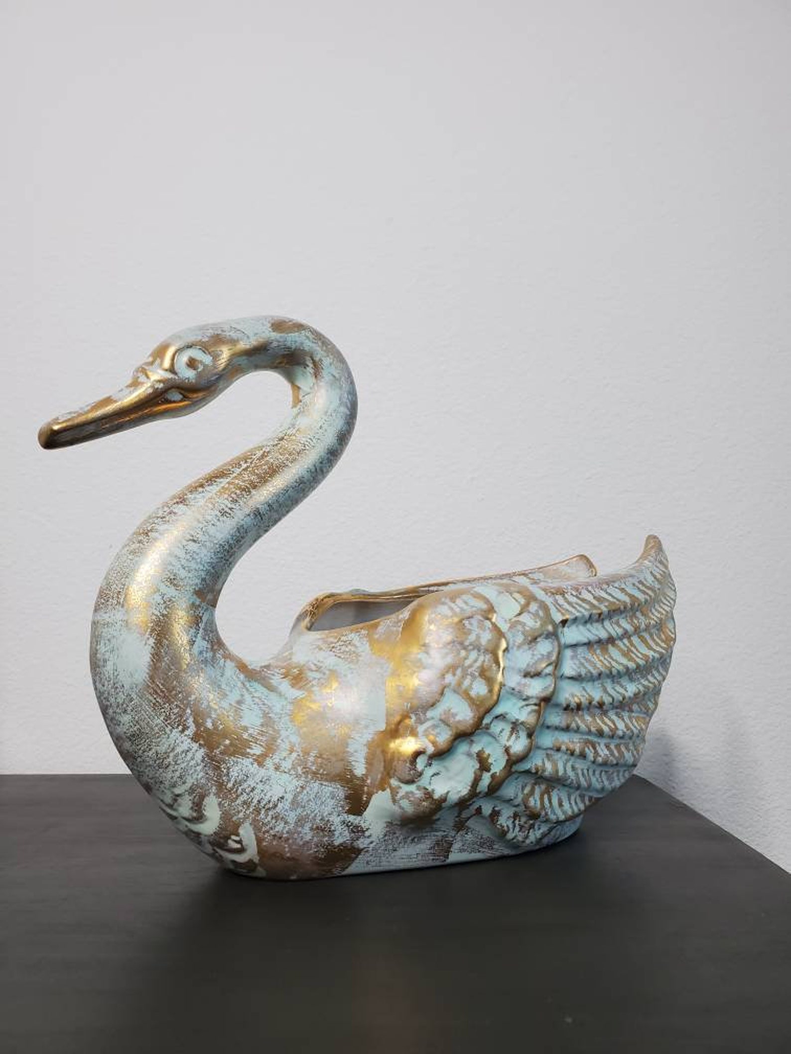 Mid-century Modern Stangl Swan Centerpiece Planter American - Etsy