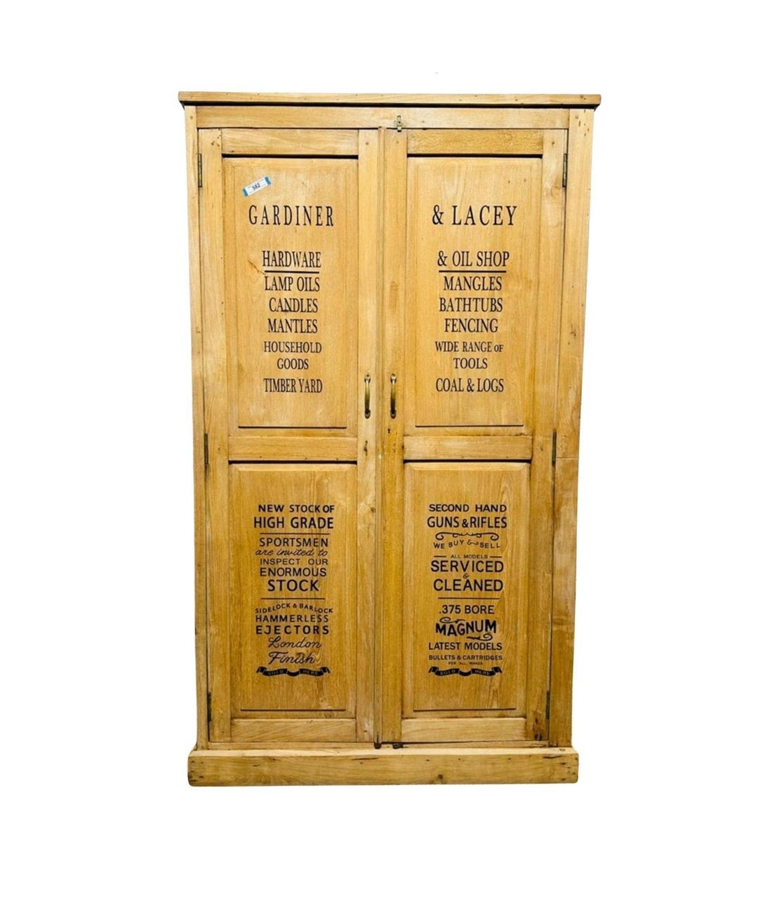 Large Antique Victorian Era General Store Retail Display Cabinet ...