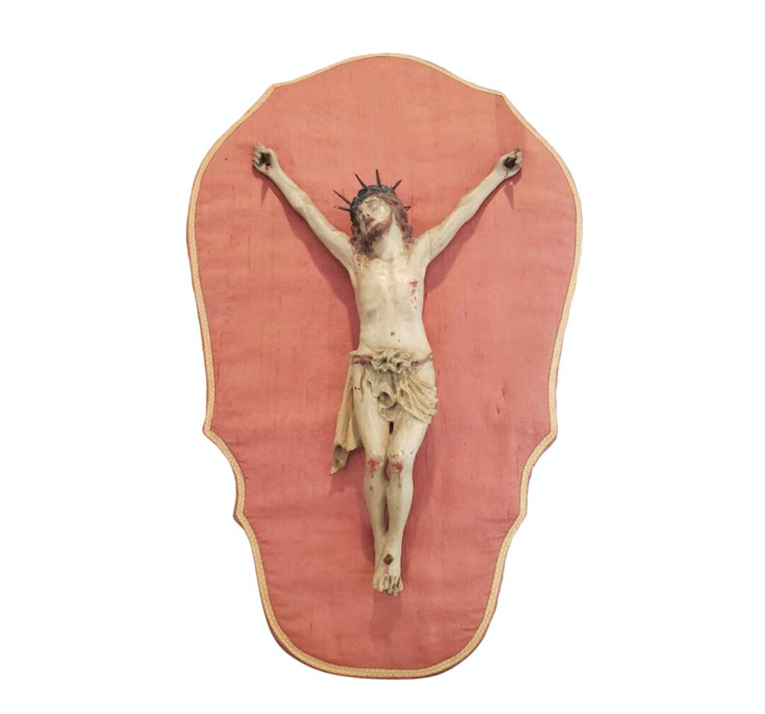 18th Century Spanish Baroque Church Altarpiece Reredo Wood Carving ...