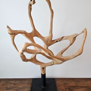 Monumental Natural Teak Root Wood Sculpture - Etsy