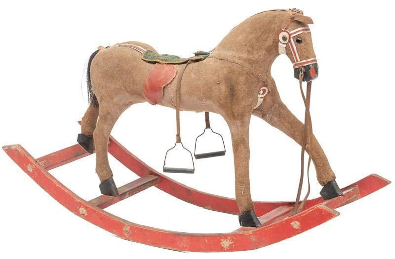 Antique American Early Rocking Horse From Turn of the 19th/20th Century ...