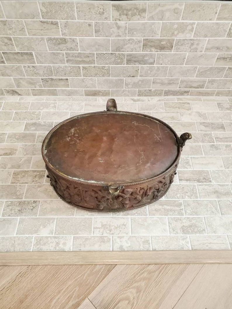 19th Century French Repousse Copper Jardiniere Classical | Etsy