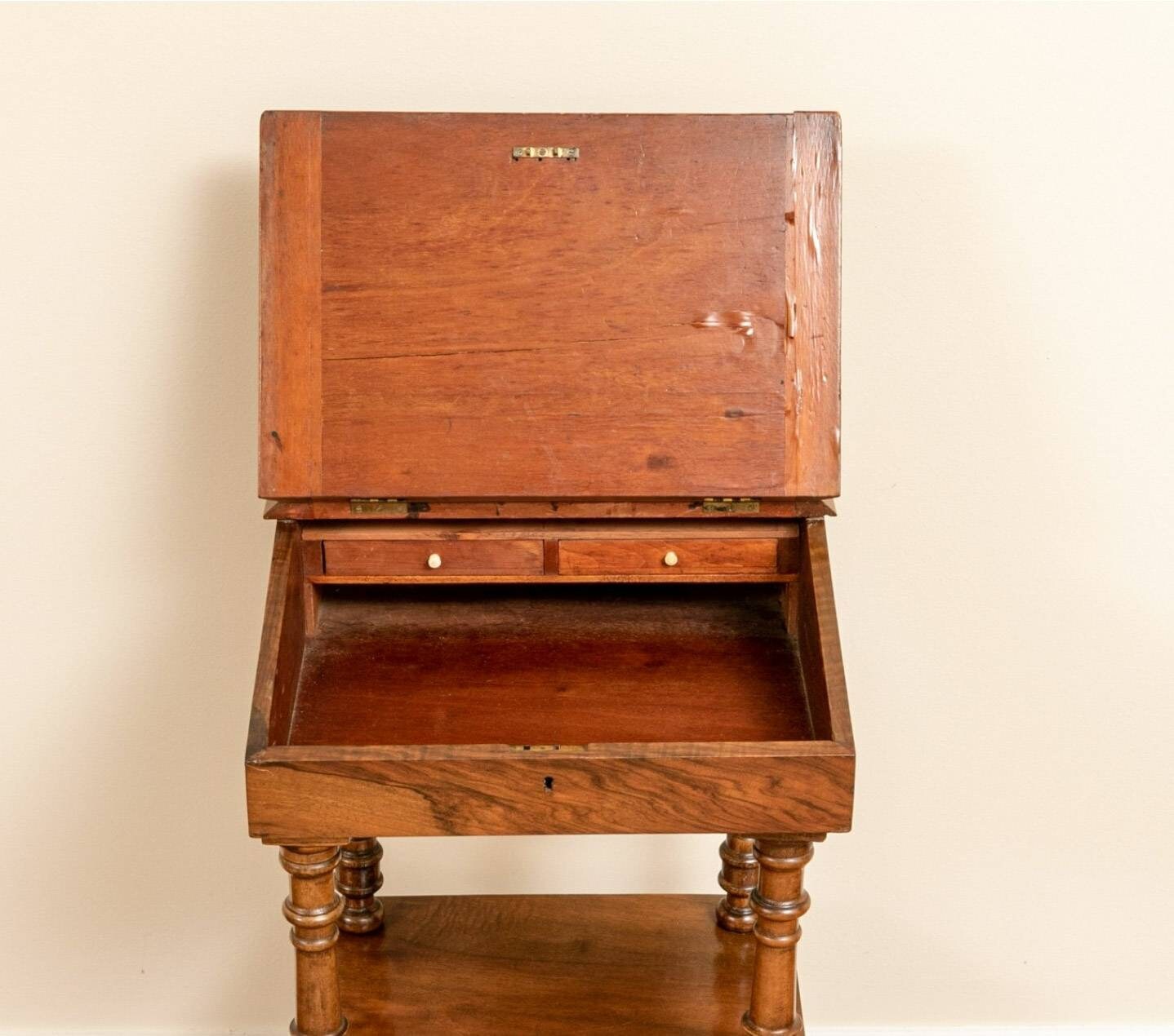 19th Century English Rosewood Writing Stand Lectern with | Etsy