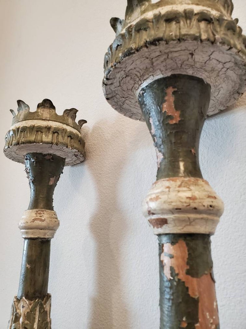 18th Century French Ecclesiastical Processional Pole | Etsy