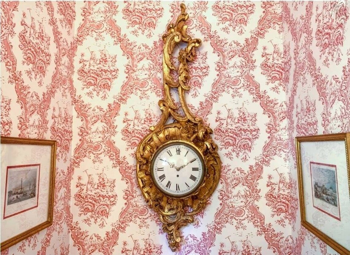Large French Louis XV Rococo Style 19th Century Carved - Etsy