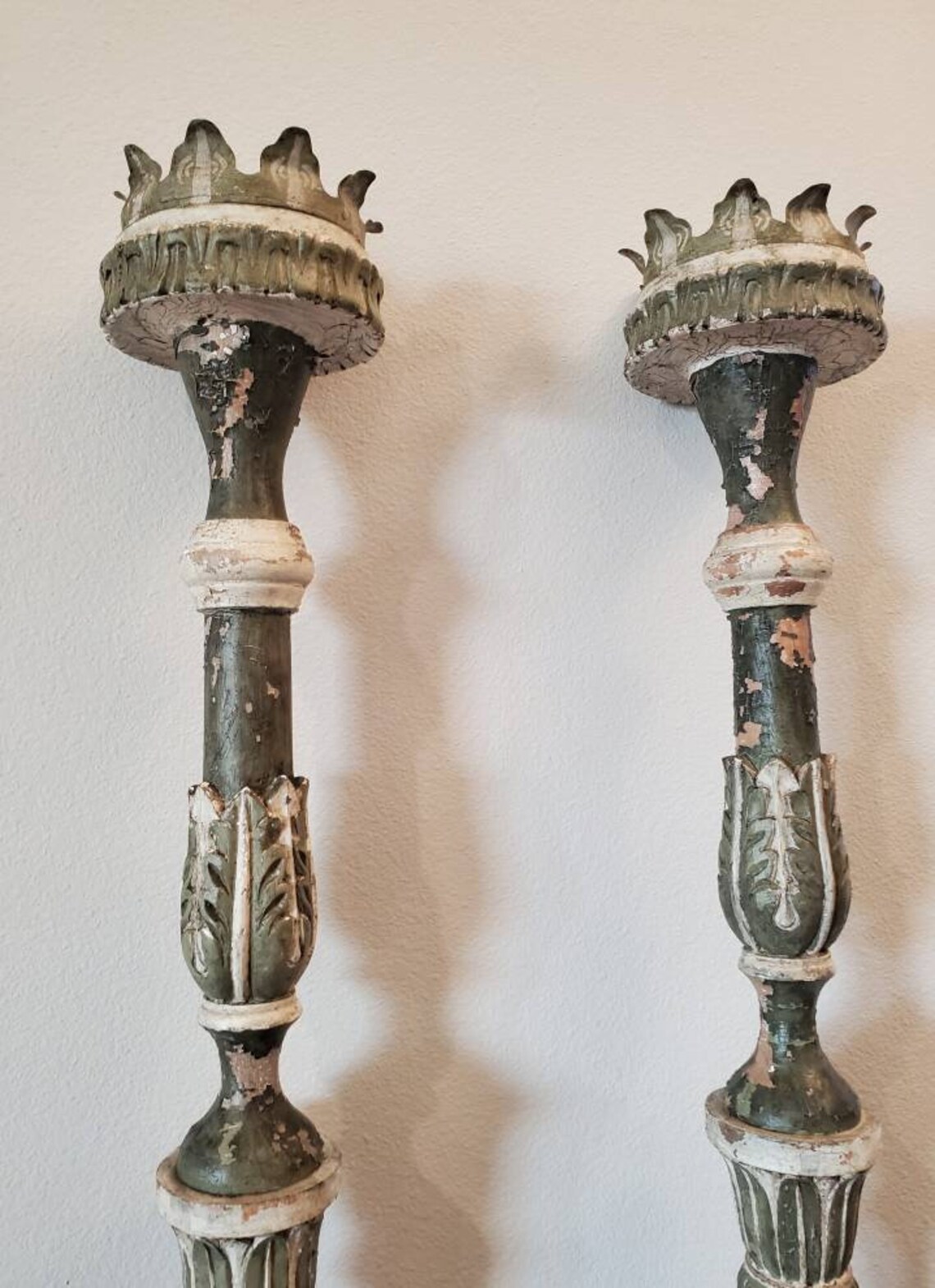 18th Century French Ecclesiastical Processional Pole | Etsy