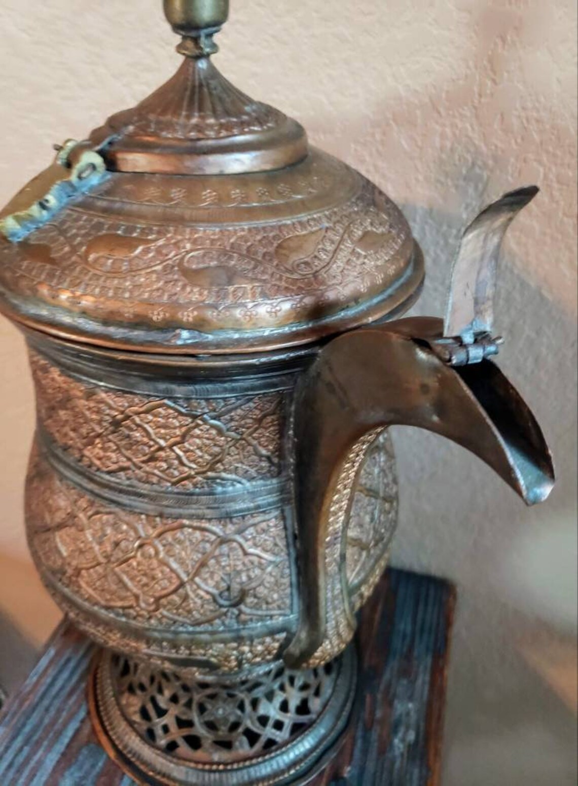 19th Century Kashmiri Copper Samovar Kettle - Beautiful Antique From ...