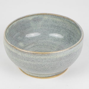 Handmade Ceramic Bowl Pale Blue Ceramic Bowl Cereal Bowl - Etsy